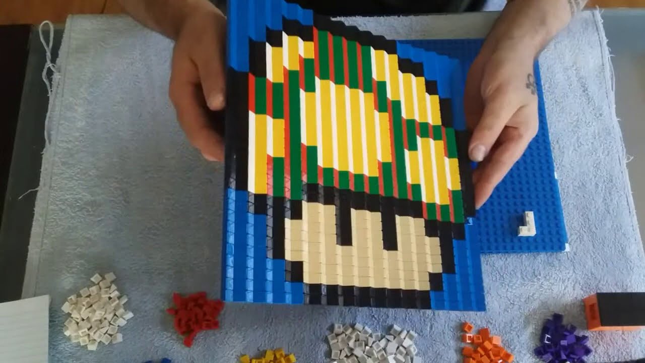 How to Lego Lenticular Mosaic. - YouTube