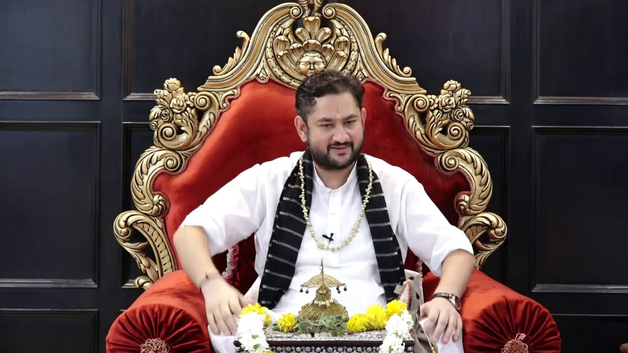 Shrimad Bhagwat Katha 7th Day Sri Pundrik Goswami Ji Maharaj Youtube