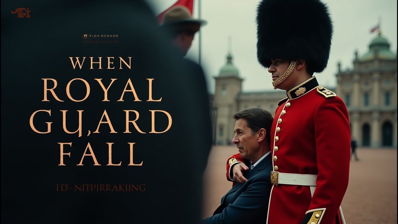 When Royal Guards Fall, Yet Show Heartbreaking Moments - YouTube