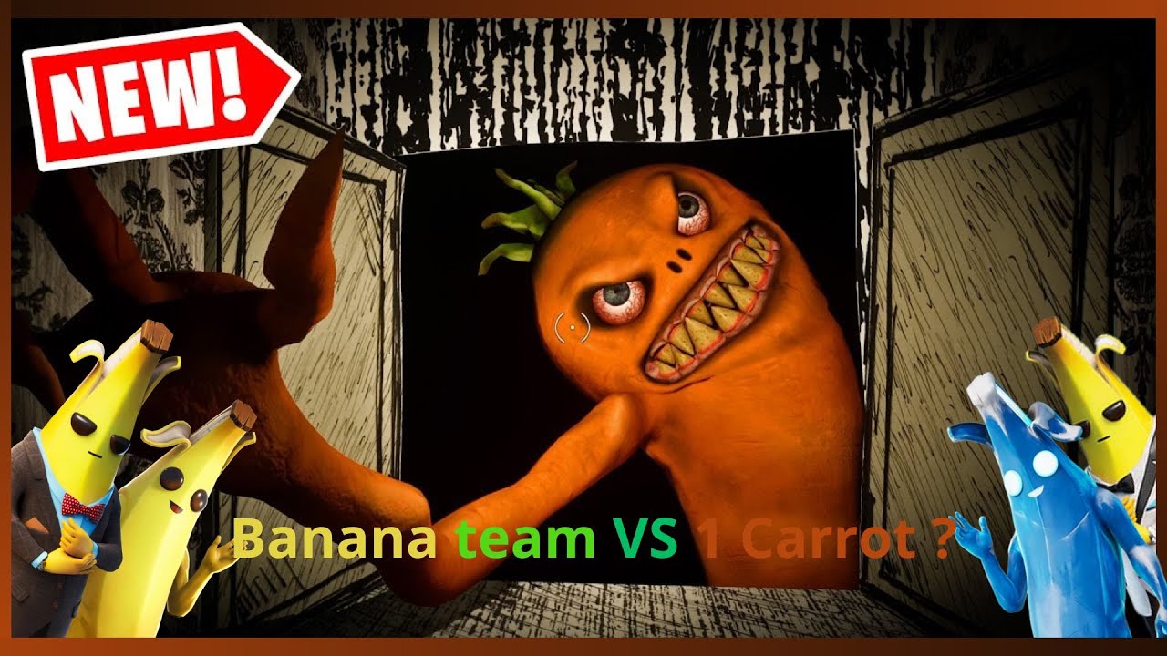 Играхме "Carrot horror map" с GANG от Банани - YouTube