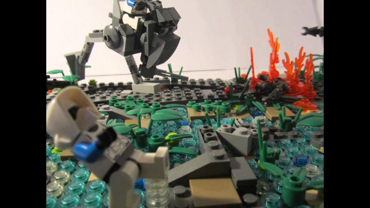 LEGO Star Wars MOC "Battle in the Swamps of Dagobah" (Contest Entry ...