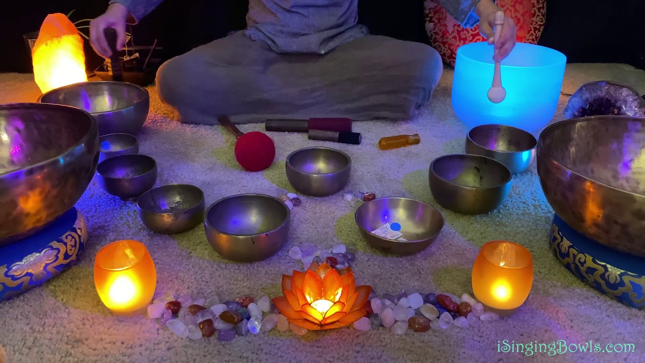Amazing Sound Bath with the Best Tibetan Singing Bowls in the world ...