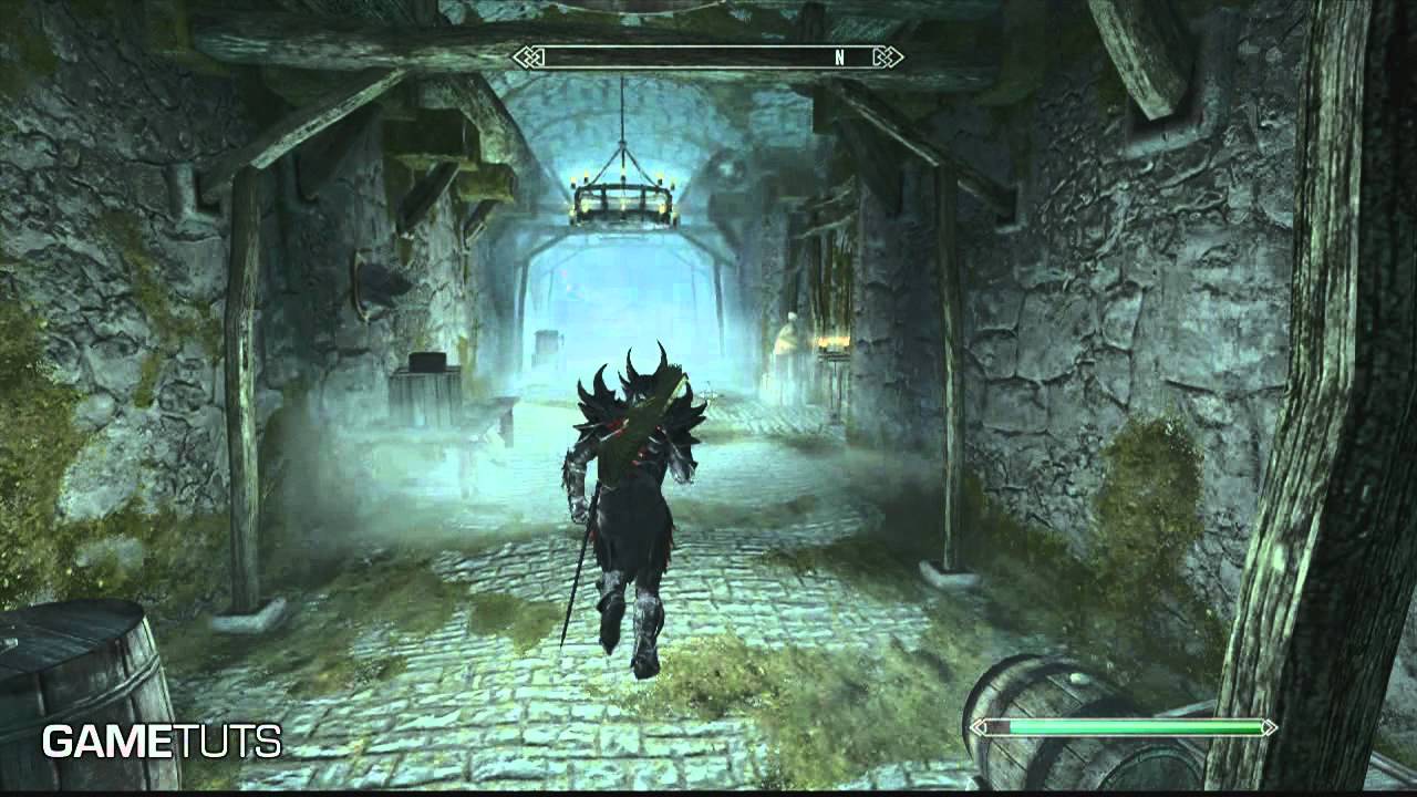 Skyrim (Xbox 360) - Japhet's Folly Bugs and Glitches - YouTube