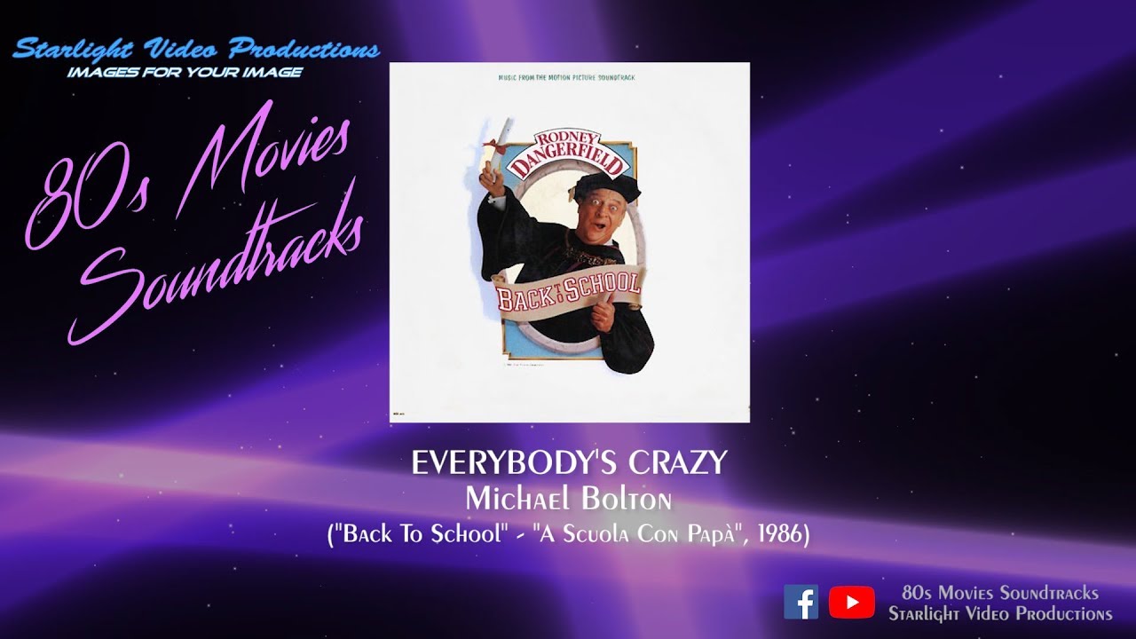 Everybody's Crazy - Michael Bolton ("Back To School", 1986) - YouTube Music