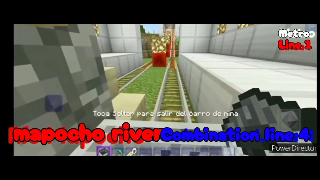 Metro Line 1 #minecraft #craftsman #metro english - YouTube
