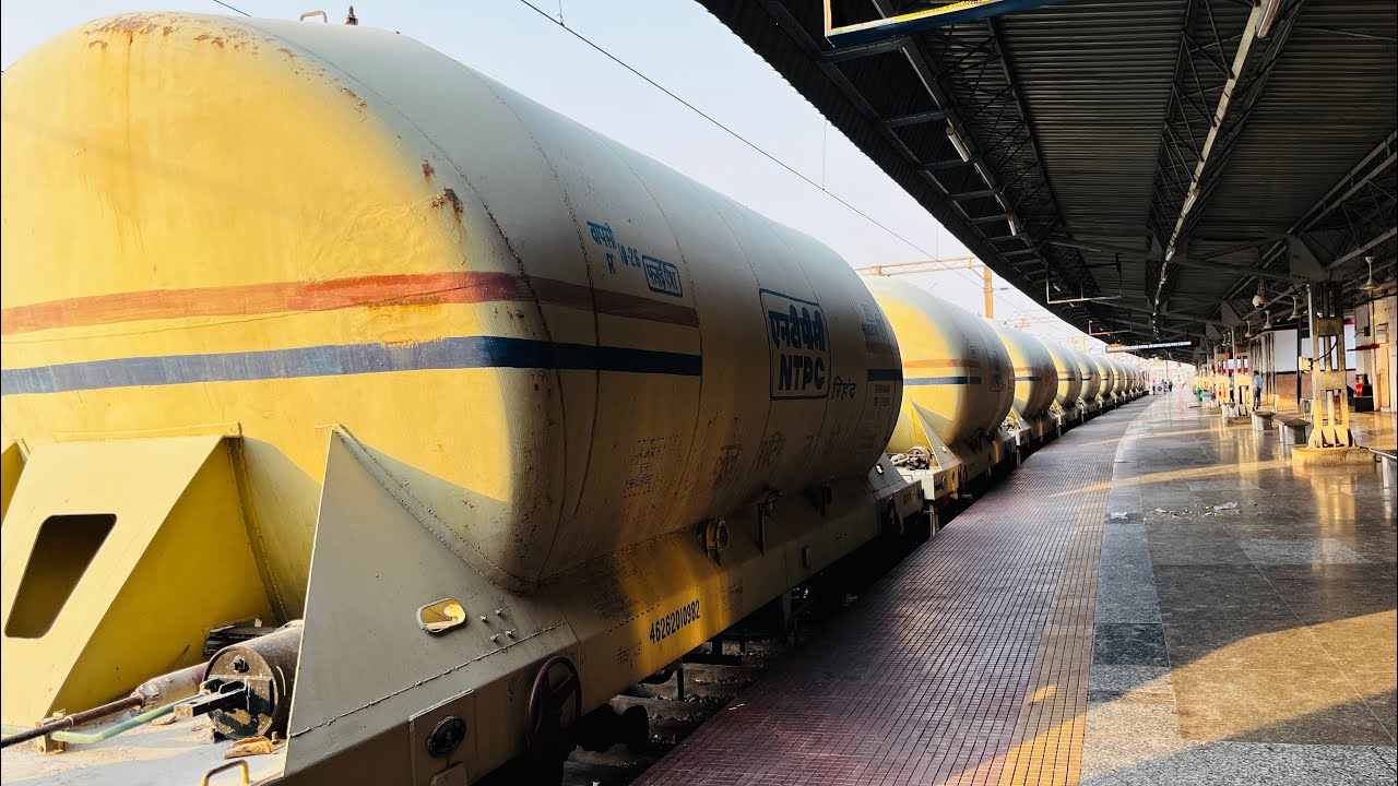 KANPUR WAG9 Powering NTPC BTAP Rakes - YouTube