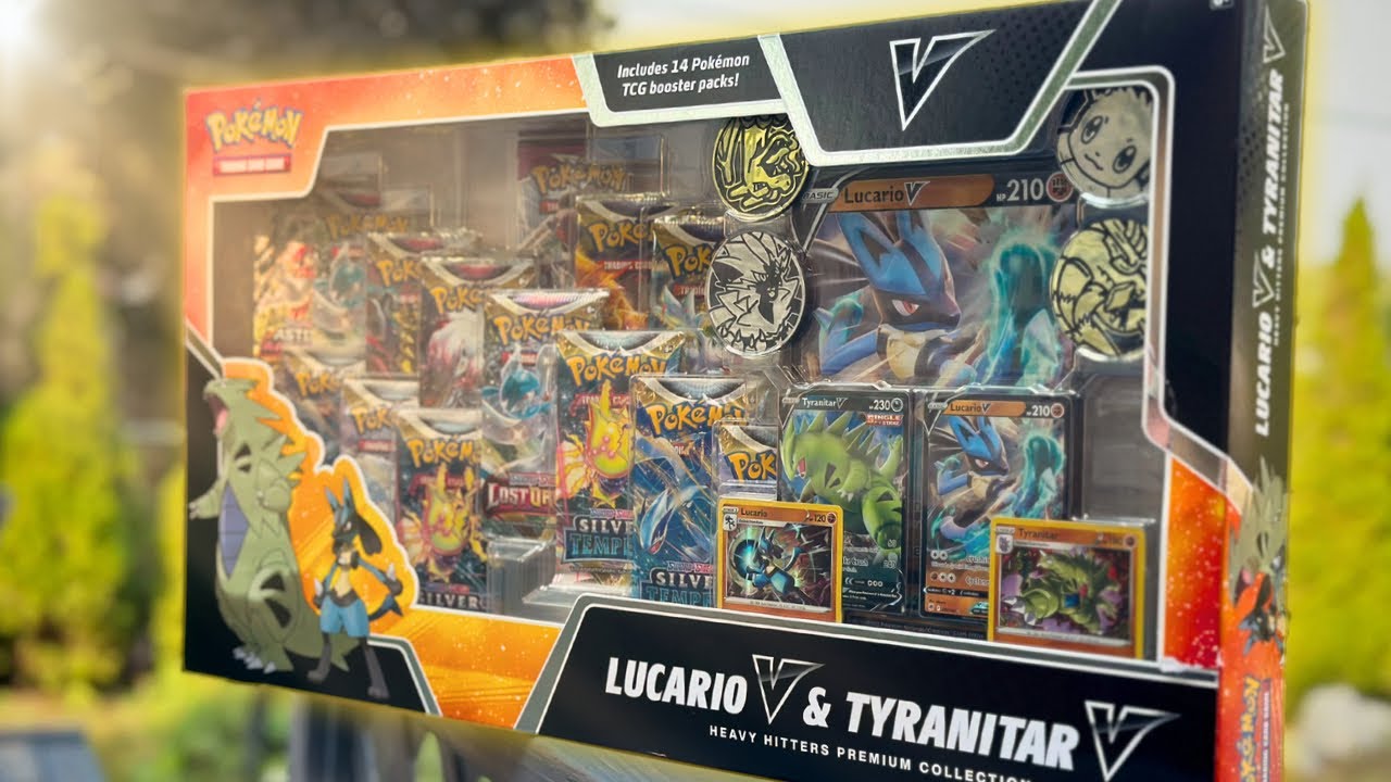 Opening a Heavy Hitters Premium Collection Box of Pokemon Cards! - YouTube