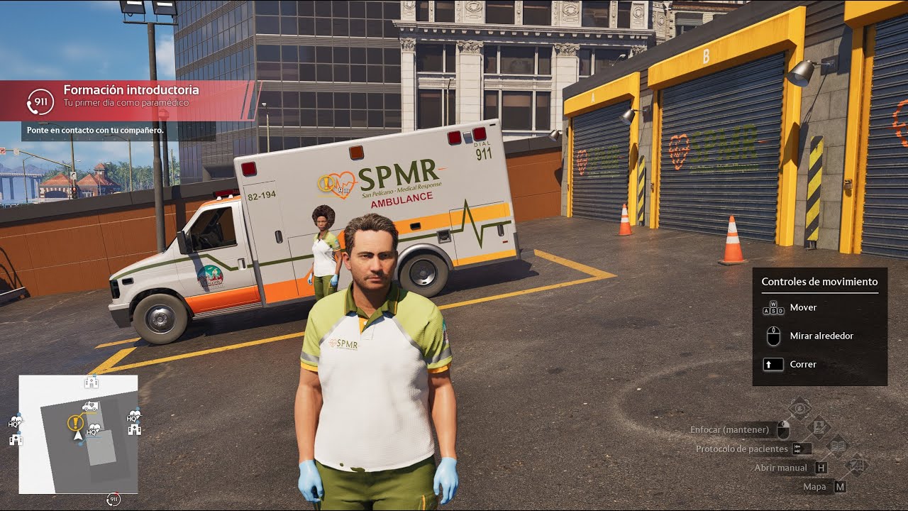 🚑 Tutorial y primeras emergencias | Ambulance Life: A Paramedic Simulator - #1 👨‍⚕️ - YouTube