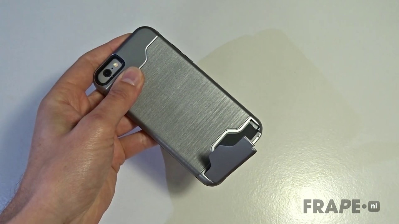 iPhone pashouder met verborgen vak - Productvideo - YouTube