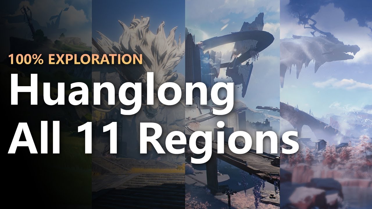 Huanglong All 11 Regions (Incl. Mt. Firmament) 100% Exploration ...