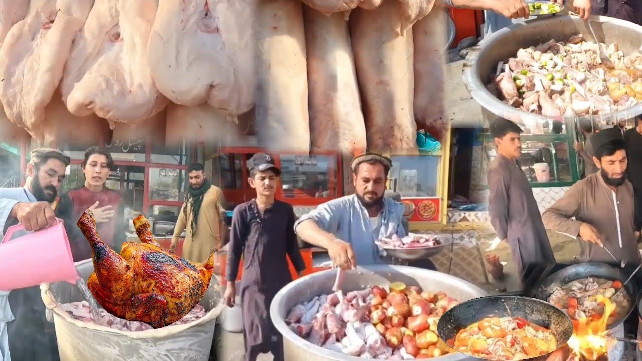 Breakfast in Afghanistan | Traditional Early morning street food ...