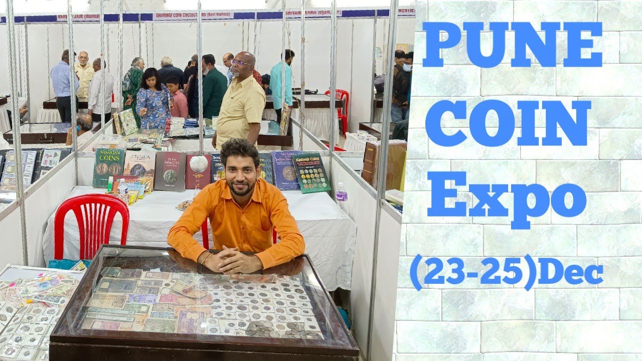 pune coin exhibition 23-25 dec ,sonal hall karve road pune - YouTube