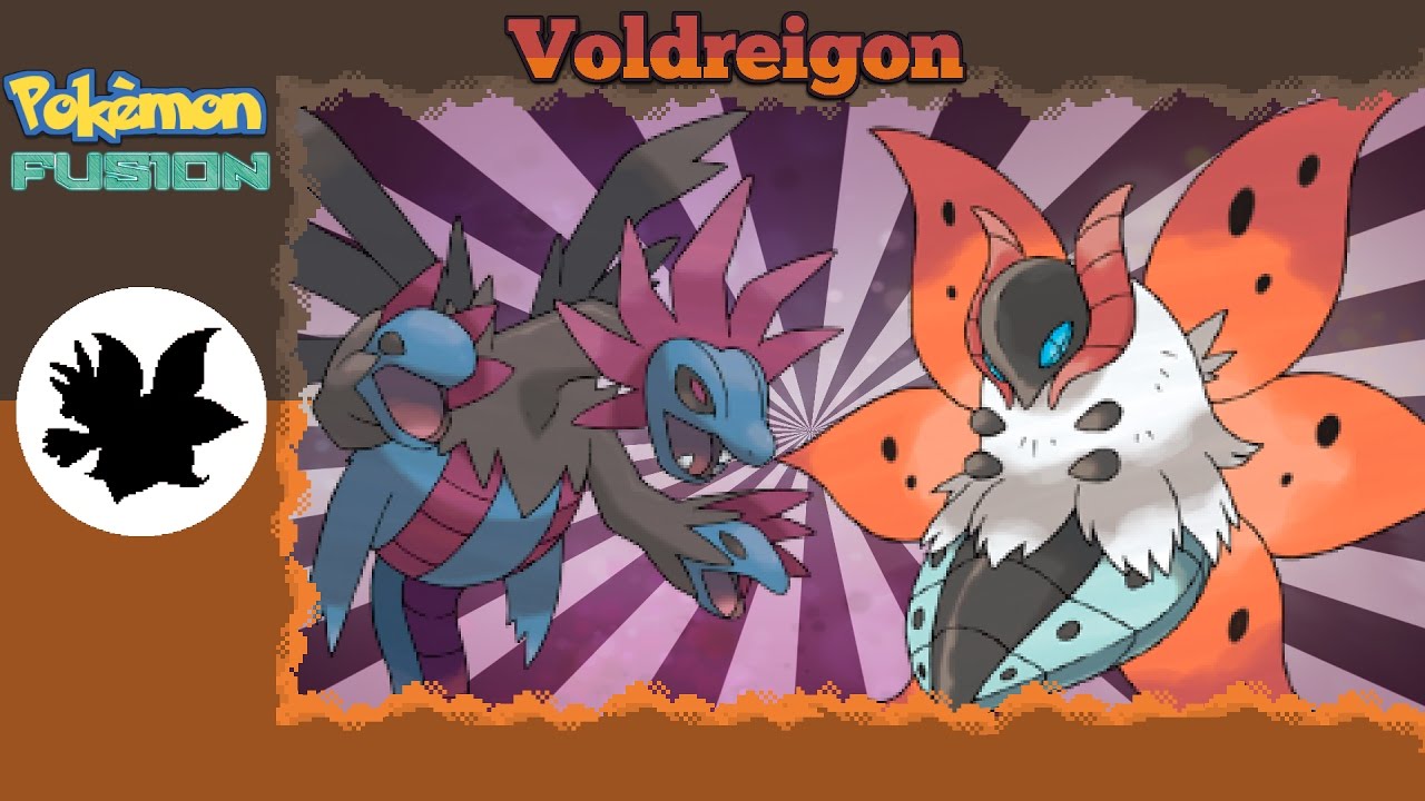 Pokemon Sprite Fusions: Hydreigon & Volcarona, the making of VOLDREIGON ...