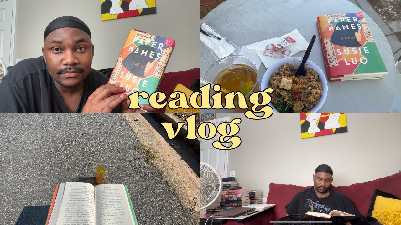 reading vlog|Paper Names - YouTube