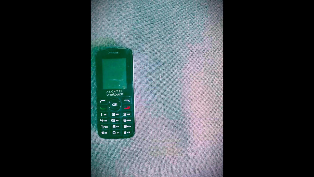Κλασσικό κινητό ALCATEL ONE TOUCH 1016G - YouTube