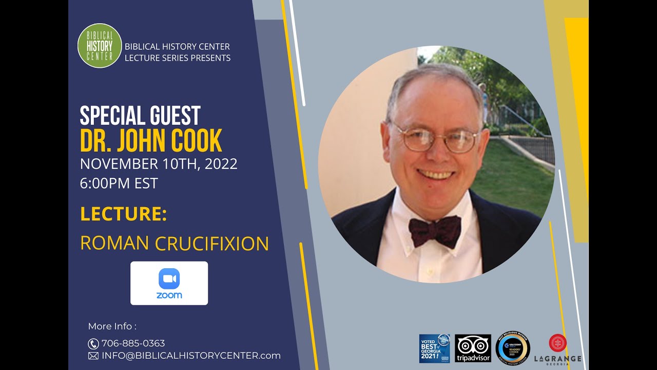 Exposition and Crucifixion in Antiquity with Dr. John Cook. - YouTube