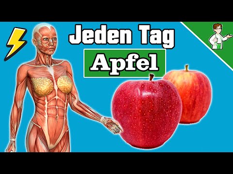 Diese ERSTAUNLICHEN Dinge passieren, wenn du täglich 1 Apfel isst 🍎⚡️