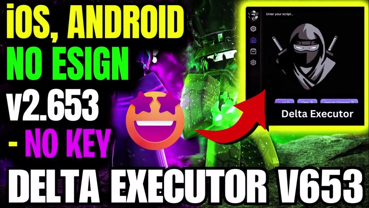 Delta Executor Roblox (Bypass Key ) Roblox Executor Delta iOS & Android ...