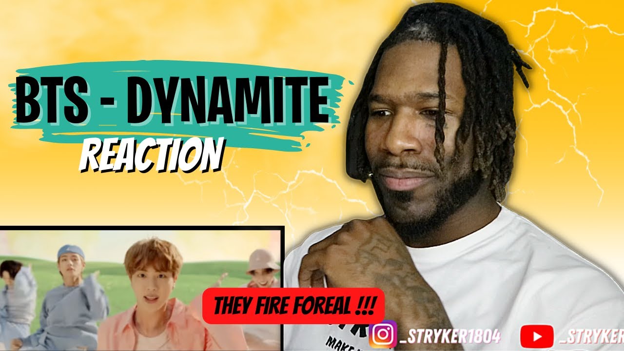 BTS (방탄소년단) 'Dynamite' (MUSIC VIDEO REACTION!!!) - YouTube