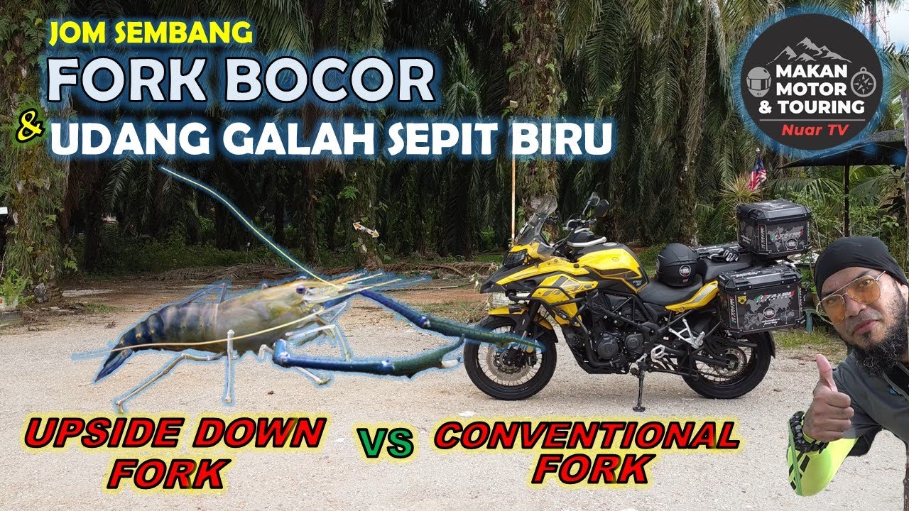 Fork Motor BOCOR | Perbezaan UpsideDown Fork & Conventional Fork ...