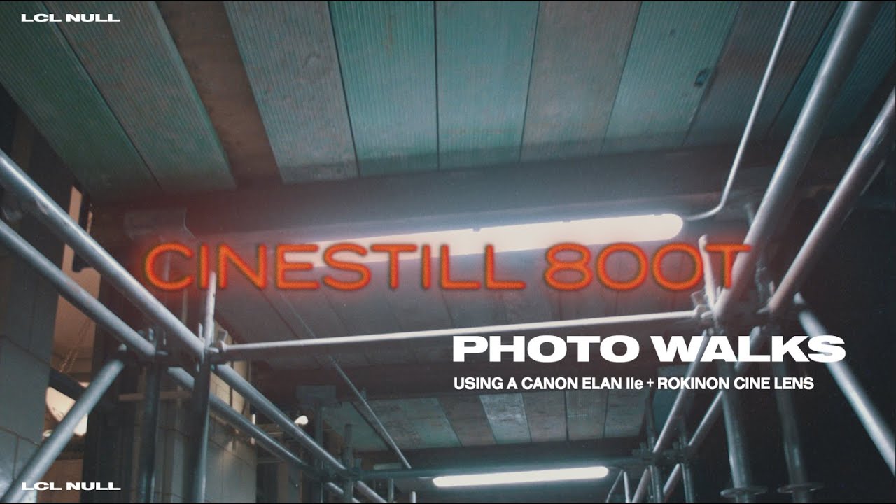 CINESTILL 800T Night Photography using Cine Lenses - YouTube