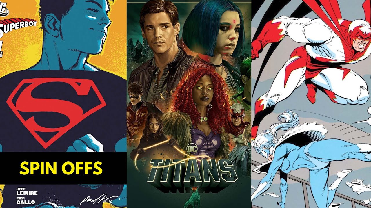Titans Streaming Show Spin Offs May Come to DC Universe - YouTube