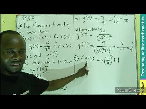 Pearson Edexcel Level 1/Level 2 GCSE (9 - 1) - 1MA1/1H || Question No. 21 on Inverse of a ...