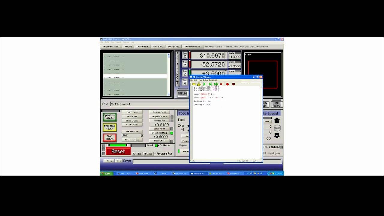 Mach3 CNC Controller Scripting Intro - YouTube
