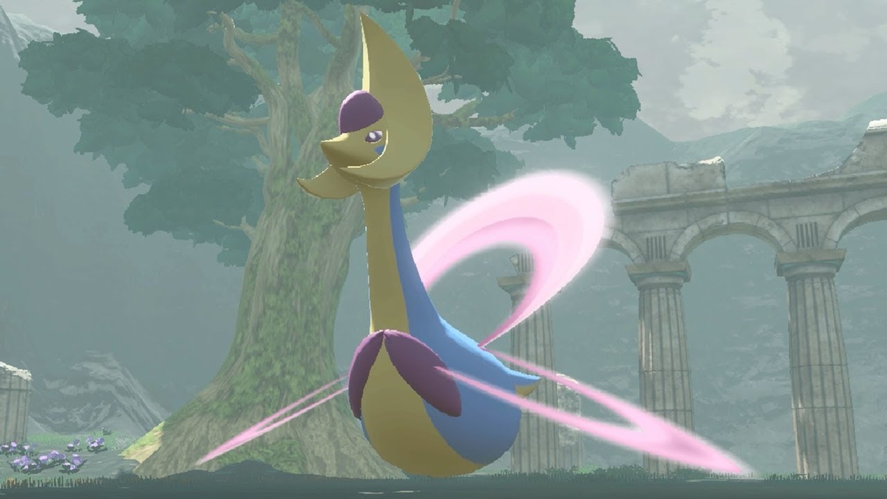 Pokemon Legends Arceus Catching Cresselia Youtube