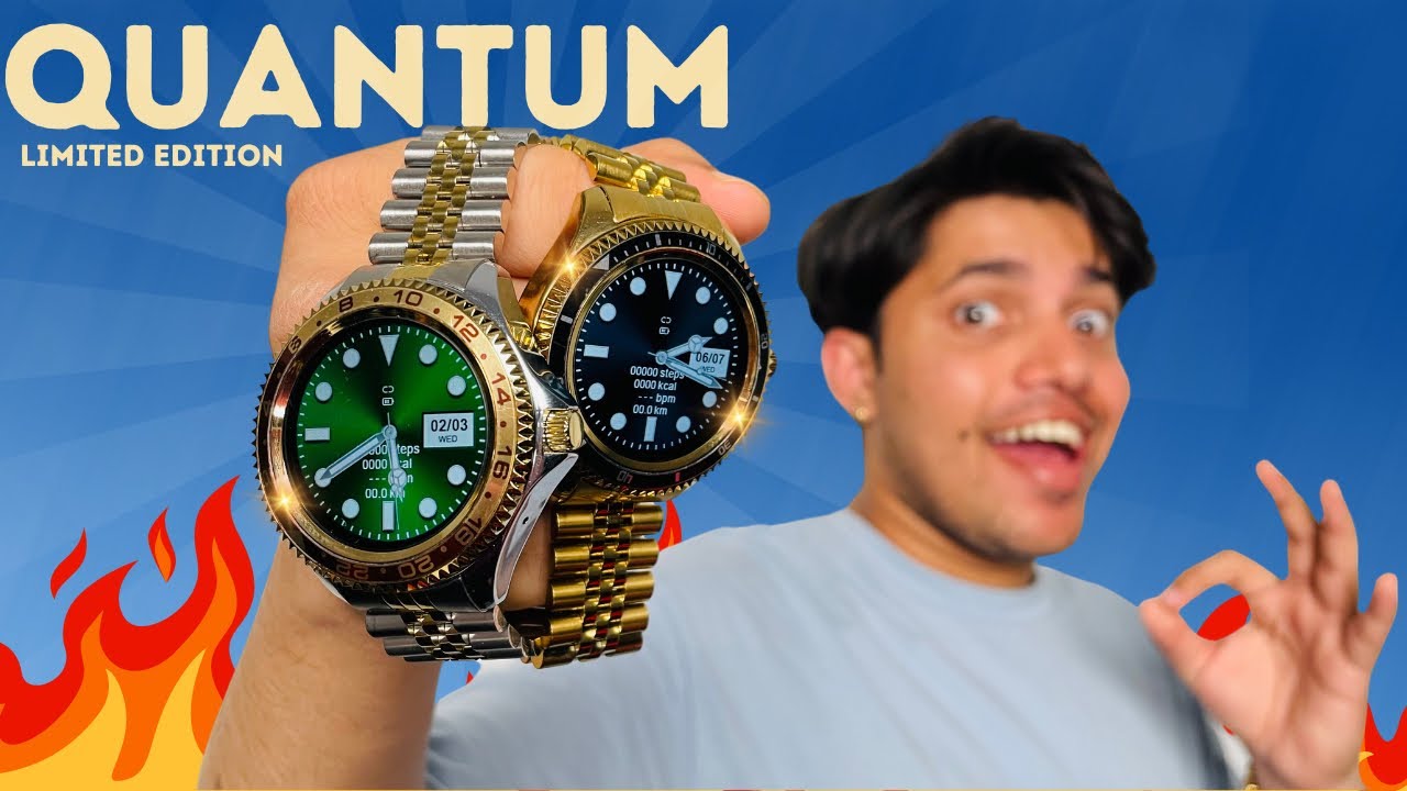 *NEW* Fireboltt Quantum LE⚡️ Best Luxury Smartwatch 🔥 - YouTube