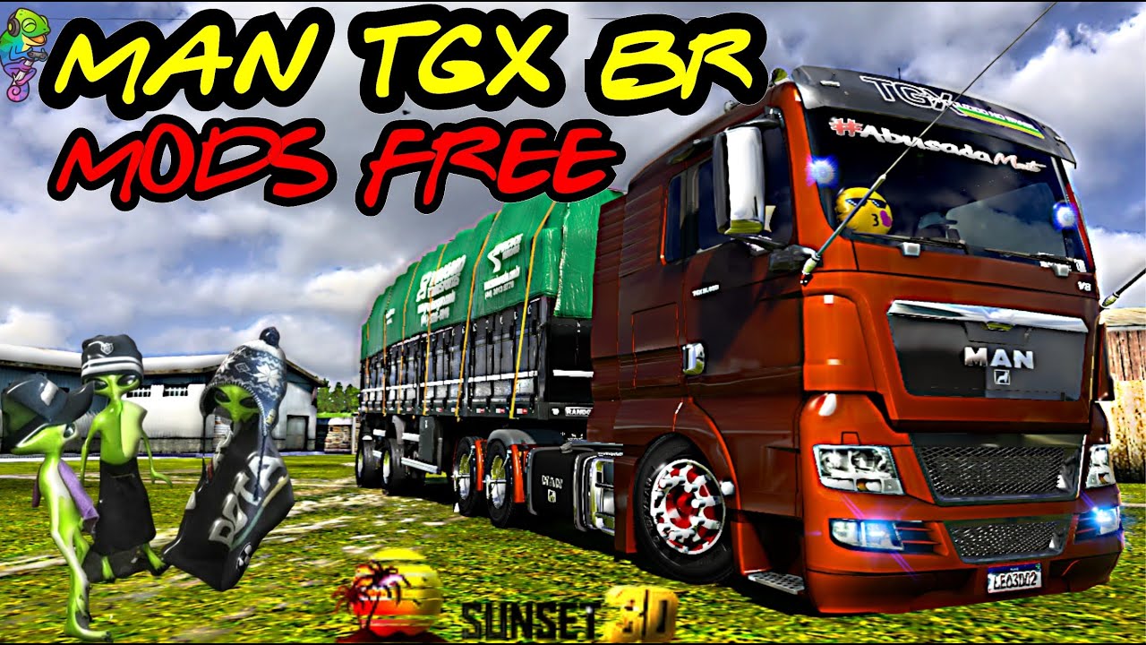 🔴(MODS GRATIS) MAN TGX BR TOP QUALIFICADO + REBOQUE GRANEL RANDOM ...