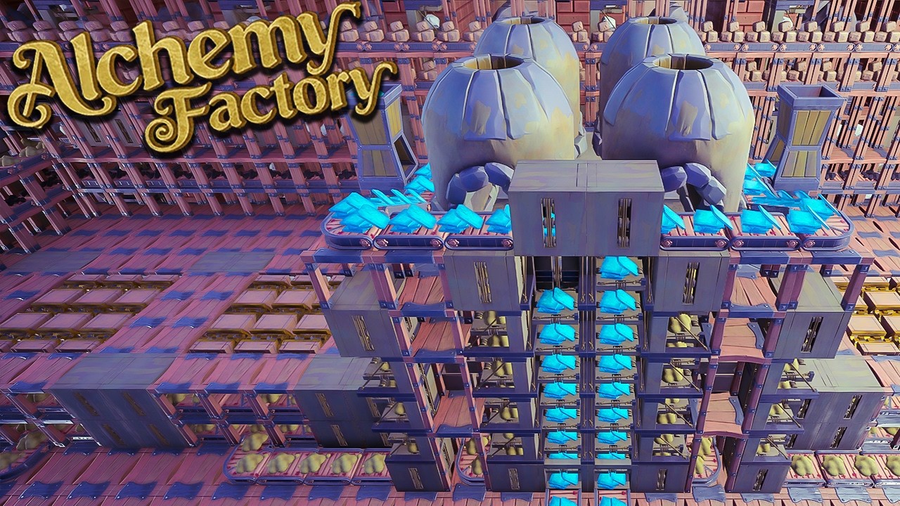 Second Stage Of The Next Mega Project || Alchemy Factory Ep.25 - YouTube