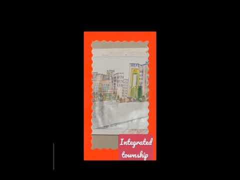 Drawing of Integrated Township.But please like and subscribe my channel ...