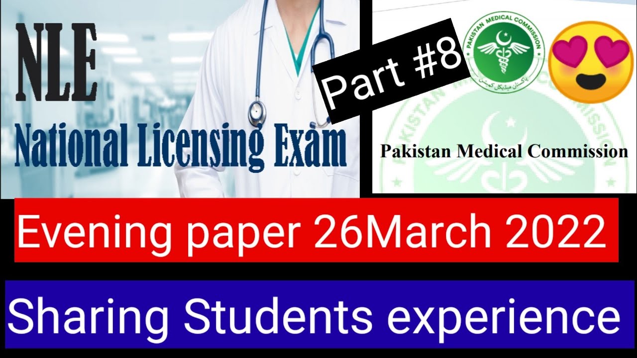 NLE EXAM IN PAKISTAN. March 28, 2022. morning papers - YouTube