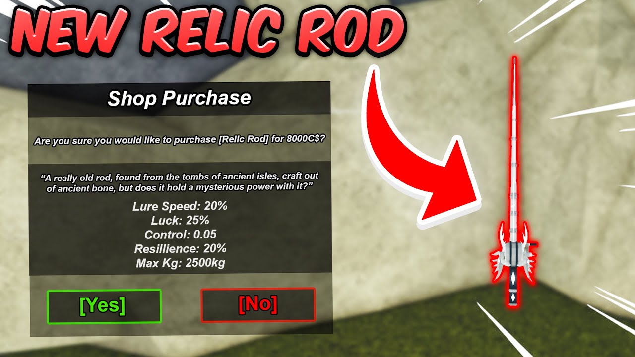 How to Get RELIC ROD and Complete ARCHEOLOGIST QUEST in Fisch Roblox ...