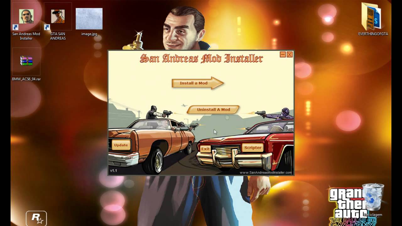 Tutorial: Instalar San Andreas Mod Installer ! [ HD ] - YouTube