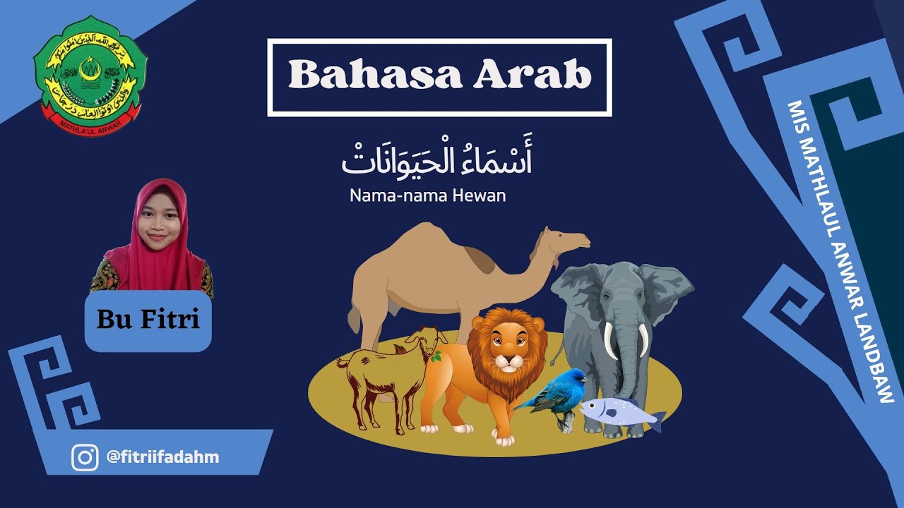 Asmaul Hayawanat | Nama-Nama Hewan (Part1) - YouTube