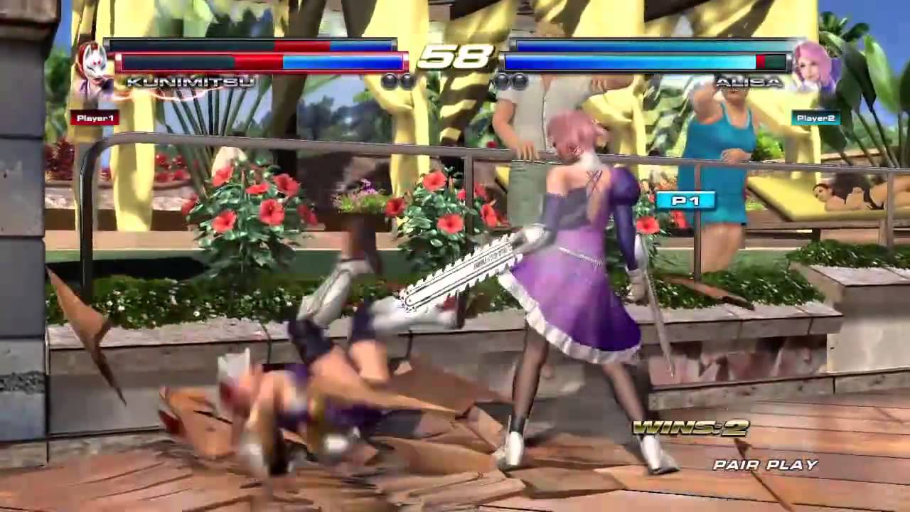 Tekken TT2: Unknown & Kunimitsu Vs Alisa & Law Pt.10 - YouTube
