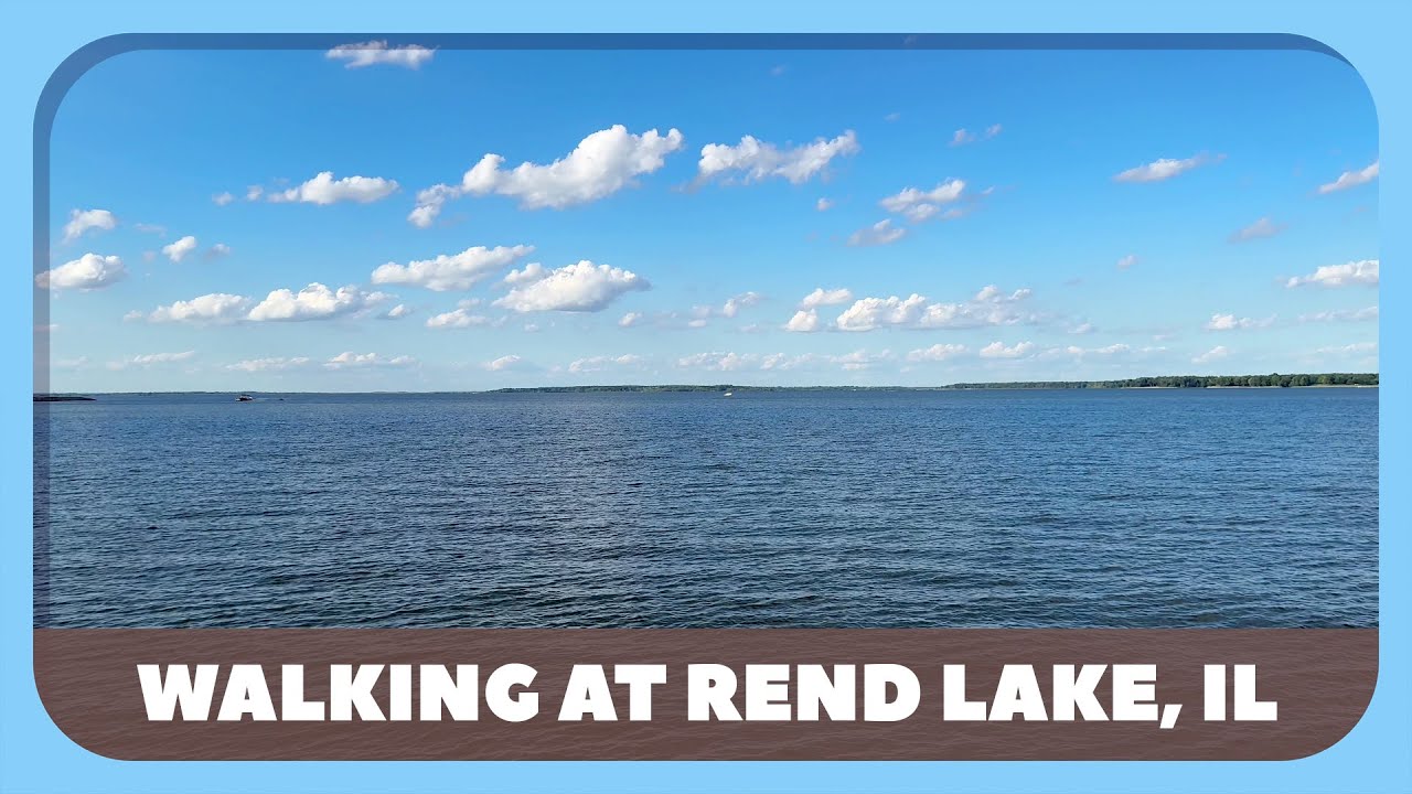 Walking at Rend Lake, IL [4K] - YouTube
