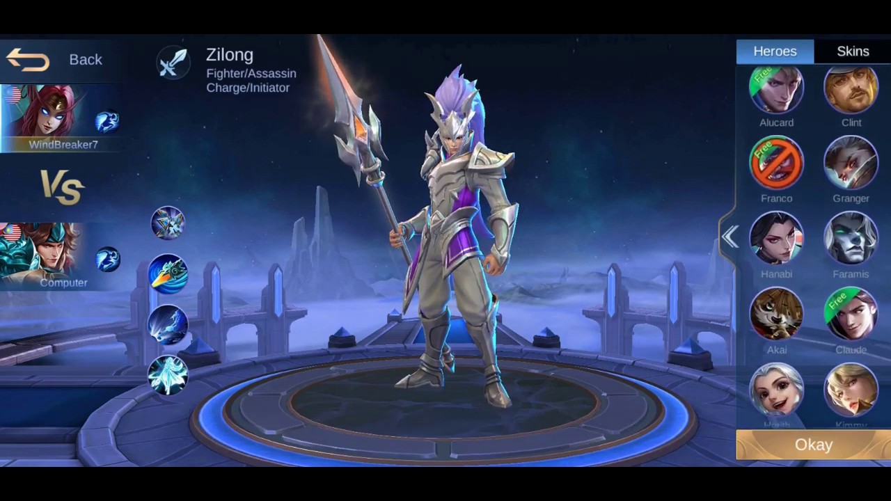 Mobile Legends - Tutorial untuk practice hero dan vs AI - YouTube