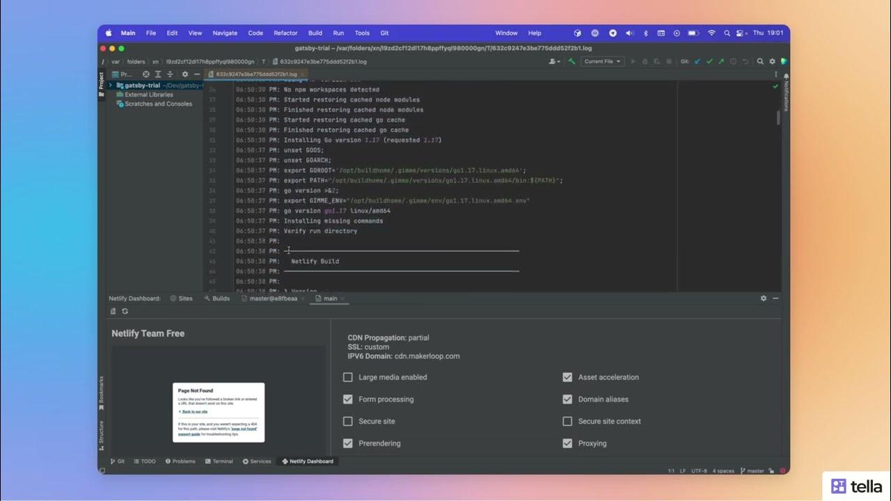 Netlify Dashboard in Intellij - YouTube