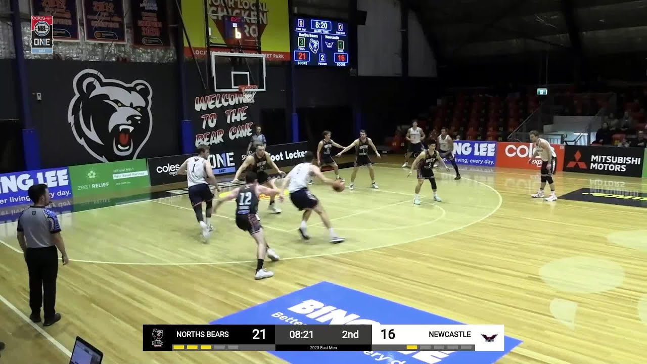 Ryan Beisty Posts 18 points & 16 rebounds vs. Norths Bears - YouTube