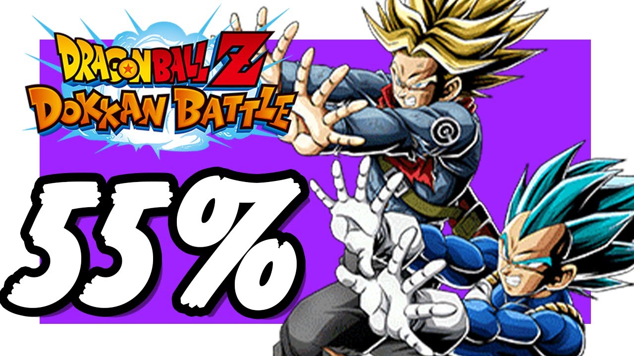 INT DOKKANFEST LR VEGETA & TRUNKS 55% SHOWCASE!!! THE BEST 55% UNIT IN ...