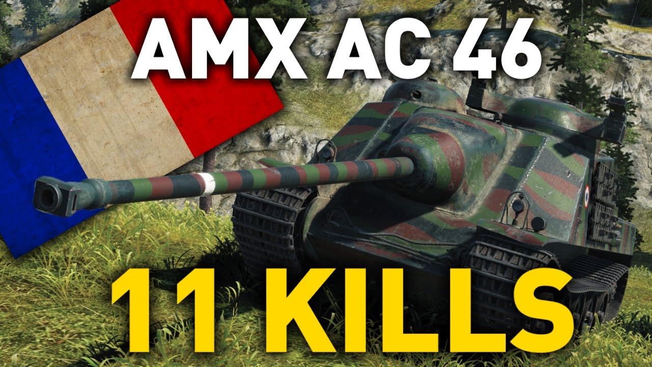 World of Tanks || AMX AC 46 - For Germany? - YouTube