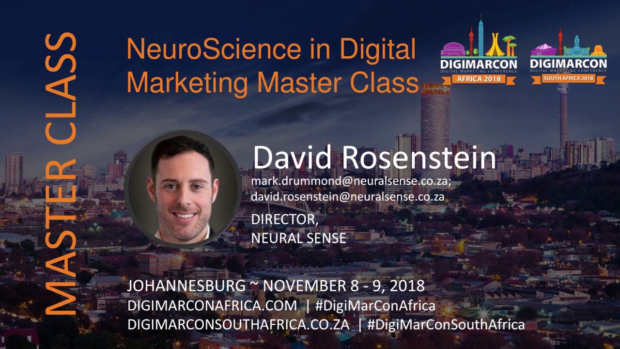 NeuroScience in Digital Marketing Master Class - David Rosenstein ...
