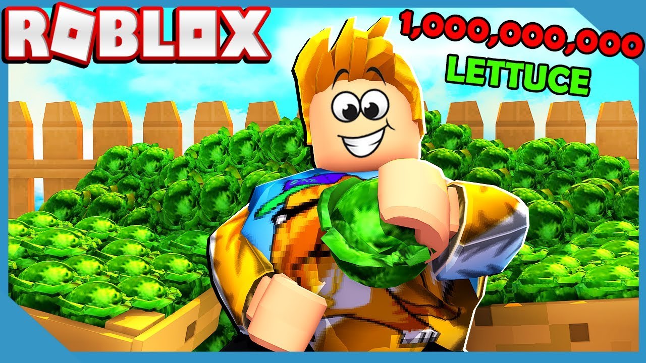 Eating 1,000,000,000 Pounds of Lettuce in Roblox - YouTube