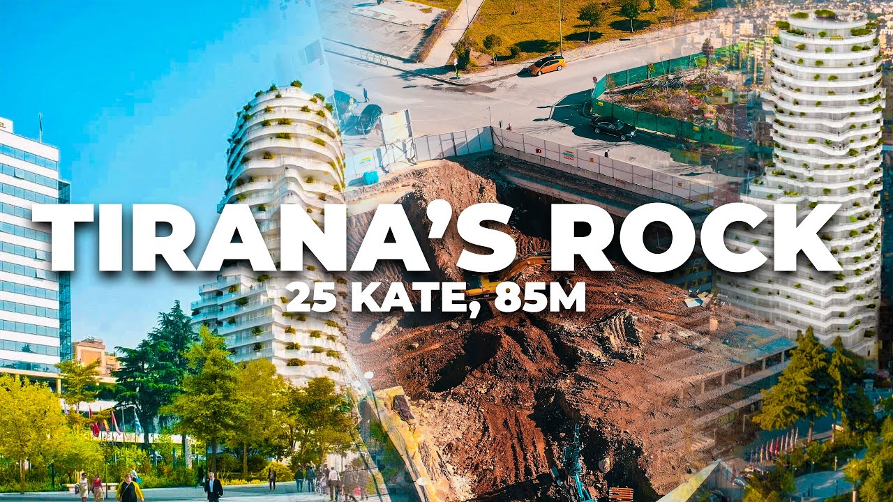TIRANA'S ROCK | 4K DRONE VIDEO, TIRANA 2021 - YouTube