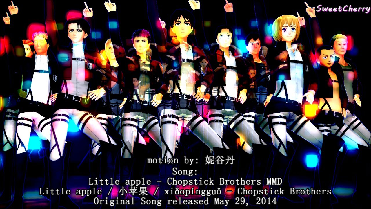【MMD】Shingeki No Kyojin - Little Apple - YouTube