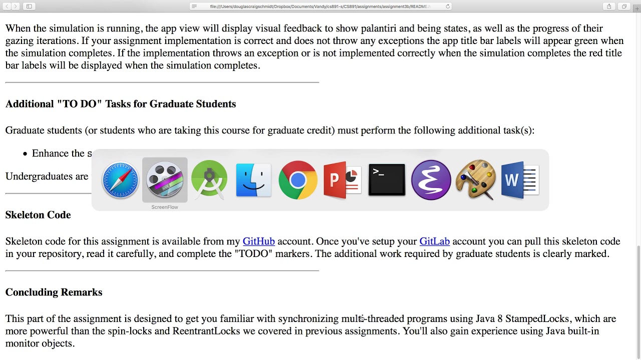 Walkthrough of Assignment 3B - YouTube