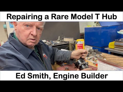 RARE! Repairing a 1927 Ford T Knock-off Wheel Hub Assembly with Ed ...